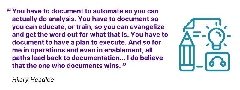 Documentation in RevOps: Book excerpt